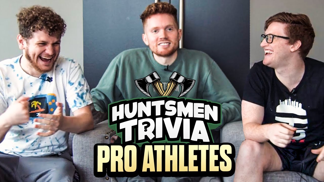 DO THE HUNTSMEN KNOW PRO ATHLETES? | HUNTSMEN TRIVIA - YouTube