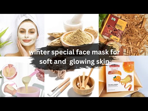 diy winter special face mask for soft and glowing skin - YouTube