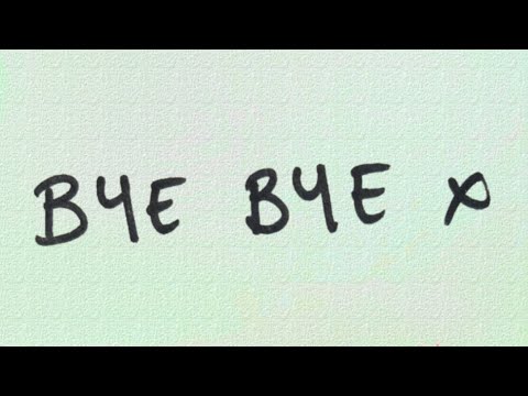 Erin Bloomer - Bye Bye (Lyric Video) - YouTube
