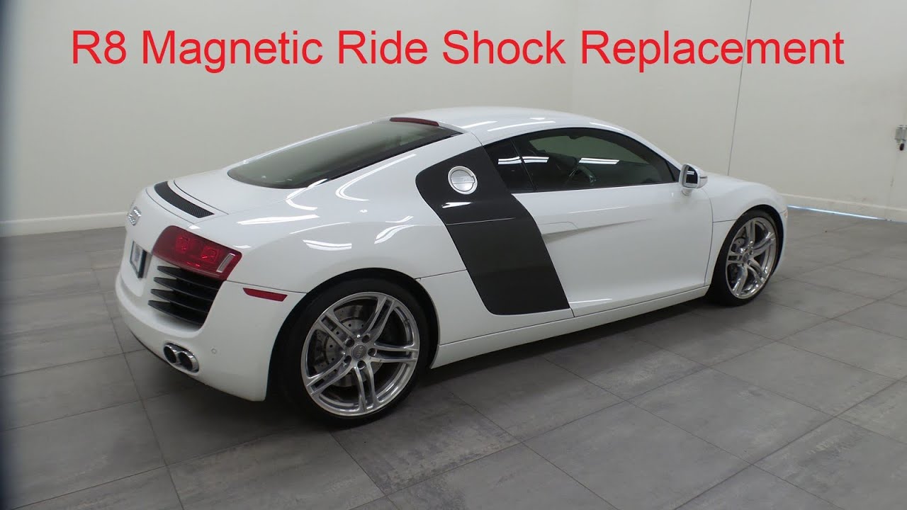 R8 Magnetic Ride Shock Replacement with Shocks from China - YouTube