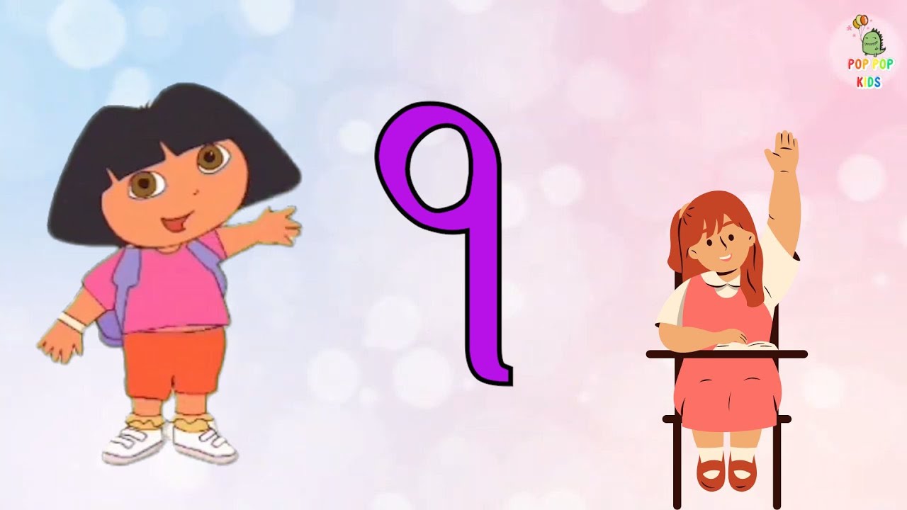 1 to 10 learn number in hindi | counting 1234 | #number #counting # ...