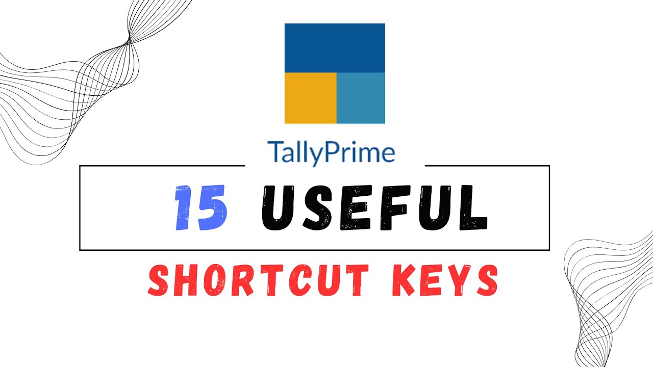 #16 Shortcut Keys #Tallyprime #shortcutkeys - YouTube