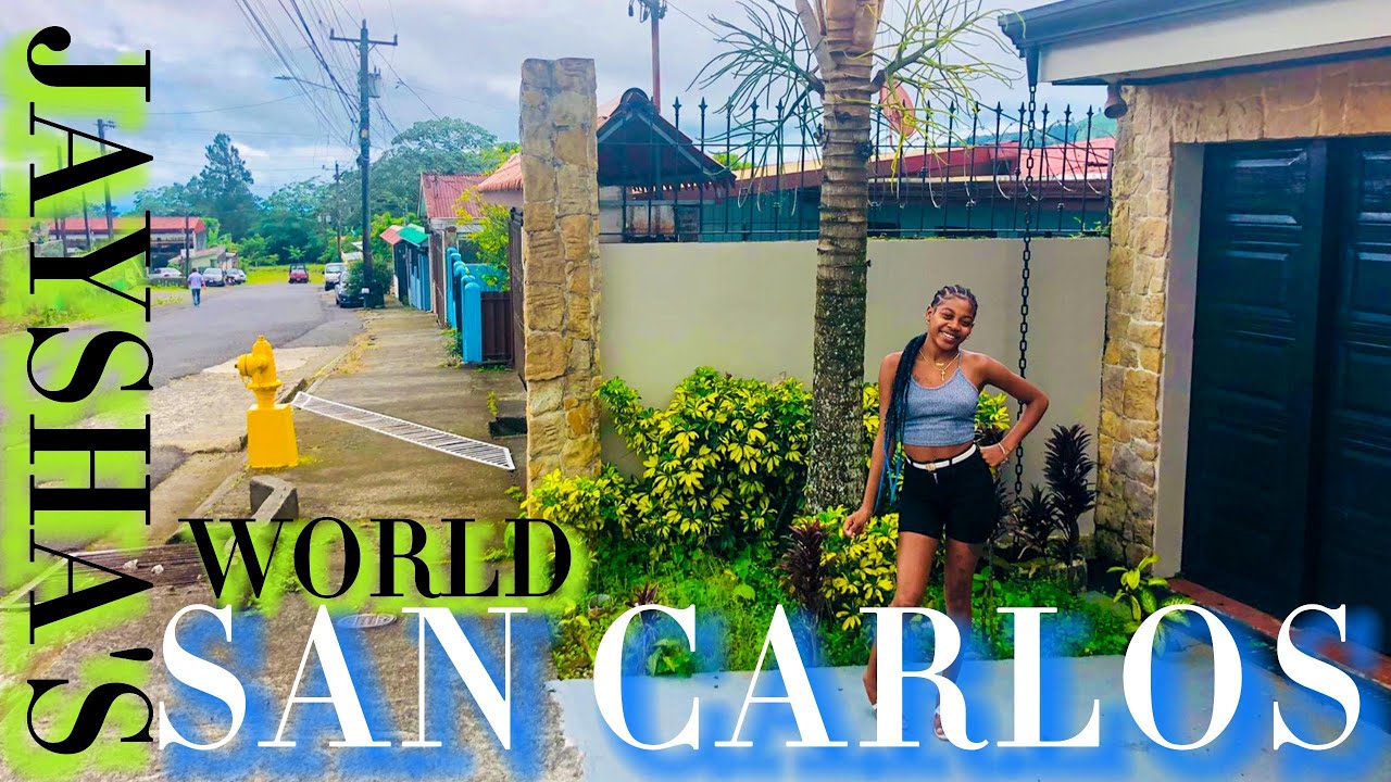 Costa Rica 🇨🇷 - Alajuela Province, Quesada, San Carlos Barrios -A Walk ...