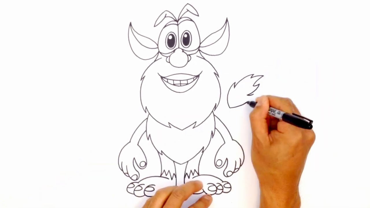 ¿Cómo Dibujar a Booba? | Dibuja a Booba Paso a Paso - YouTube