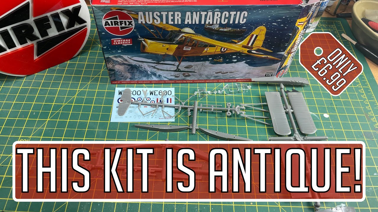 Old Timer Scale Model - 65 Year Old Auster Antarctic | Airfix Vintage ...