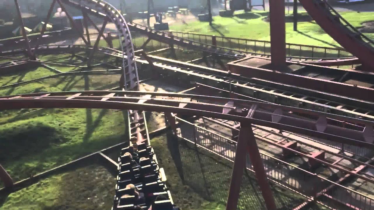 Achtbaan looping star @slagharen 1-12-16 - YouTube