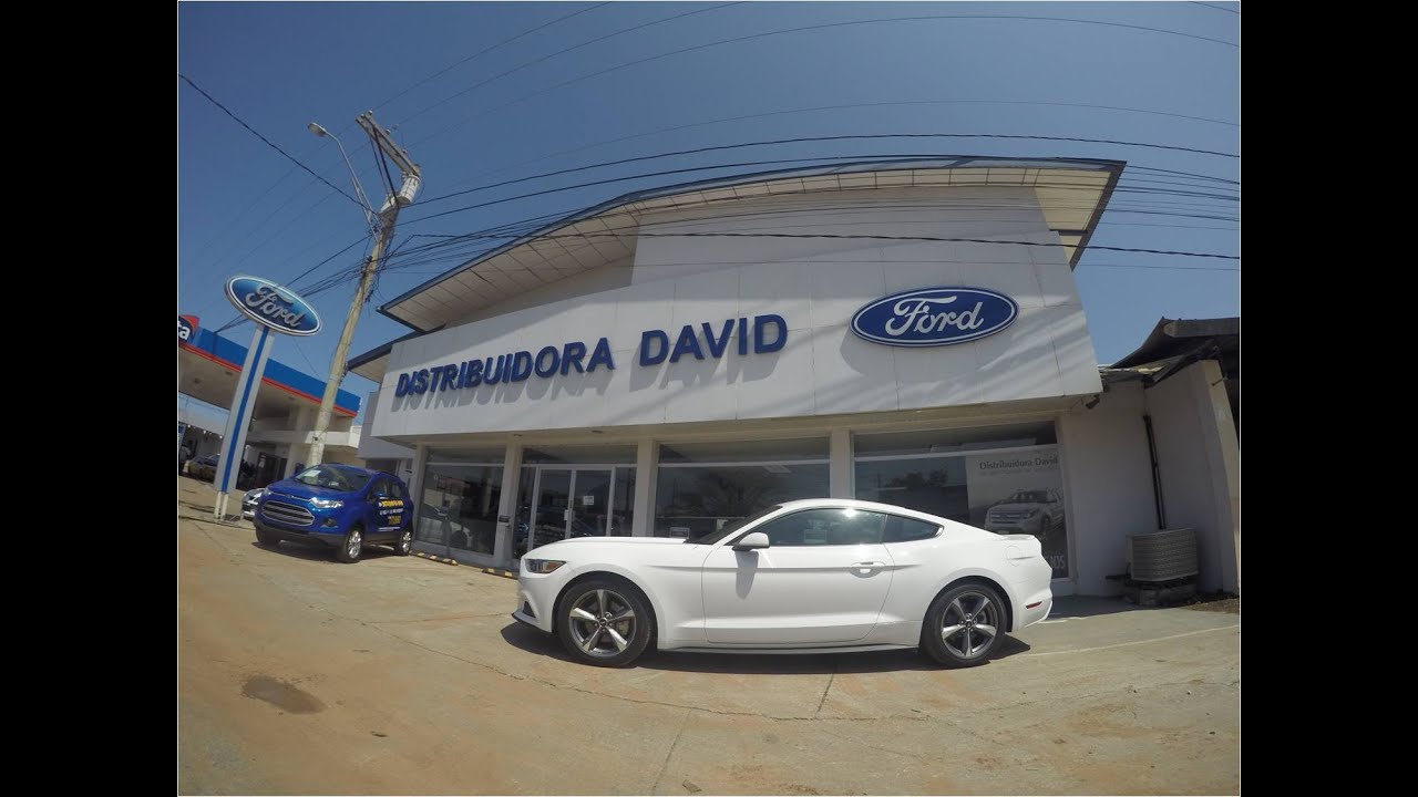 Nuevo Ford Mustang desde Distribuidora David Ford en Chitré - YouTube