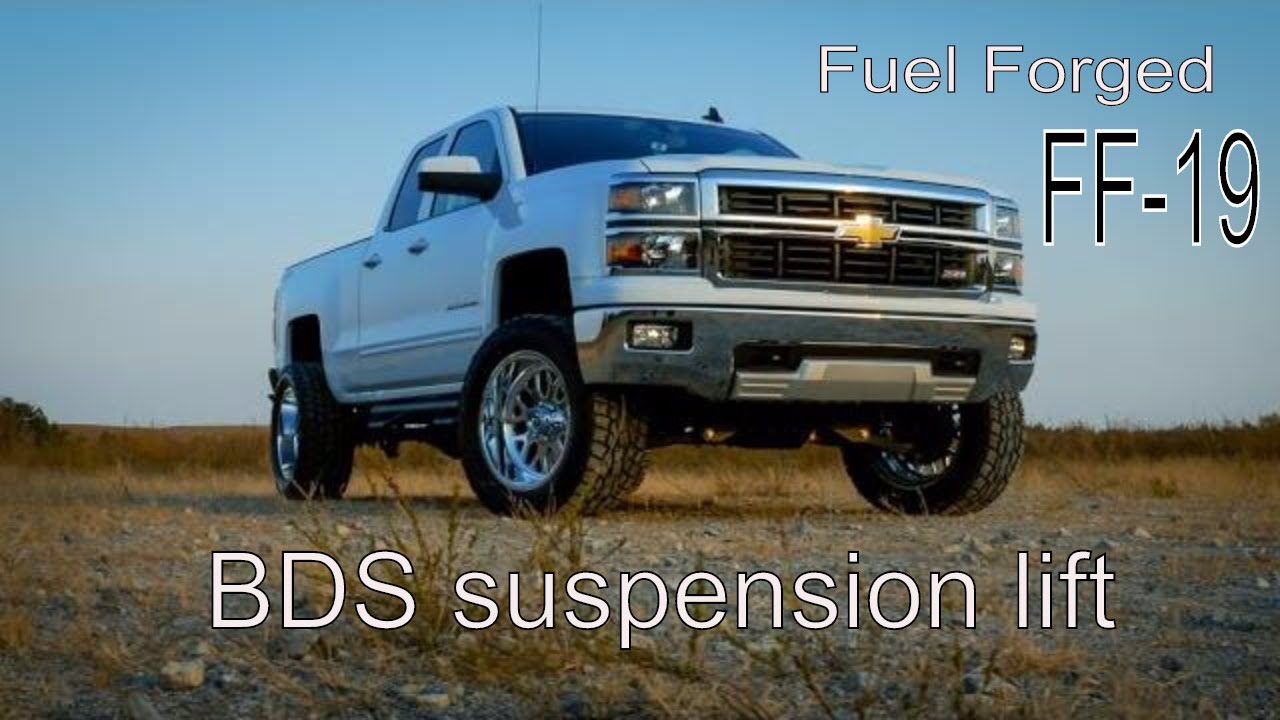 2015 chevy 1500 BDS 4" set at 5.5" - YouTube