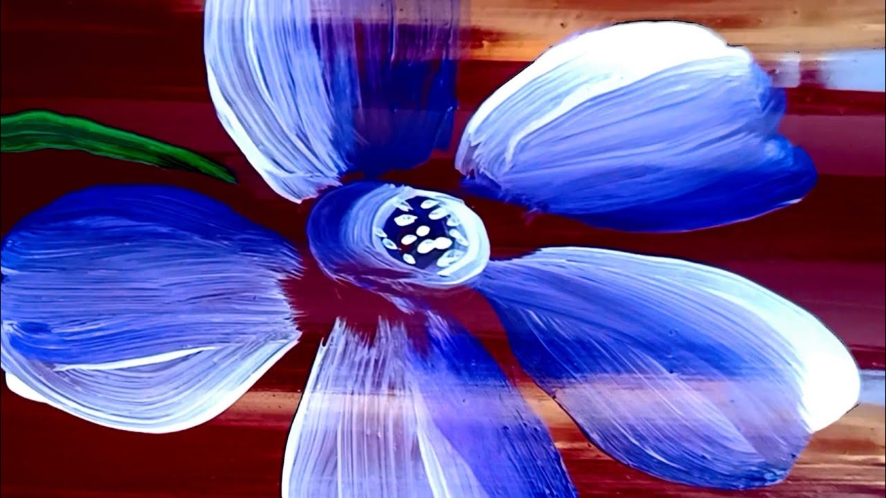 Beautiful flowers painting Design Mengate outdoor painting Design Easy ...