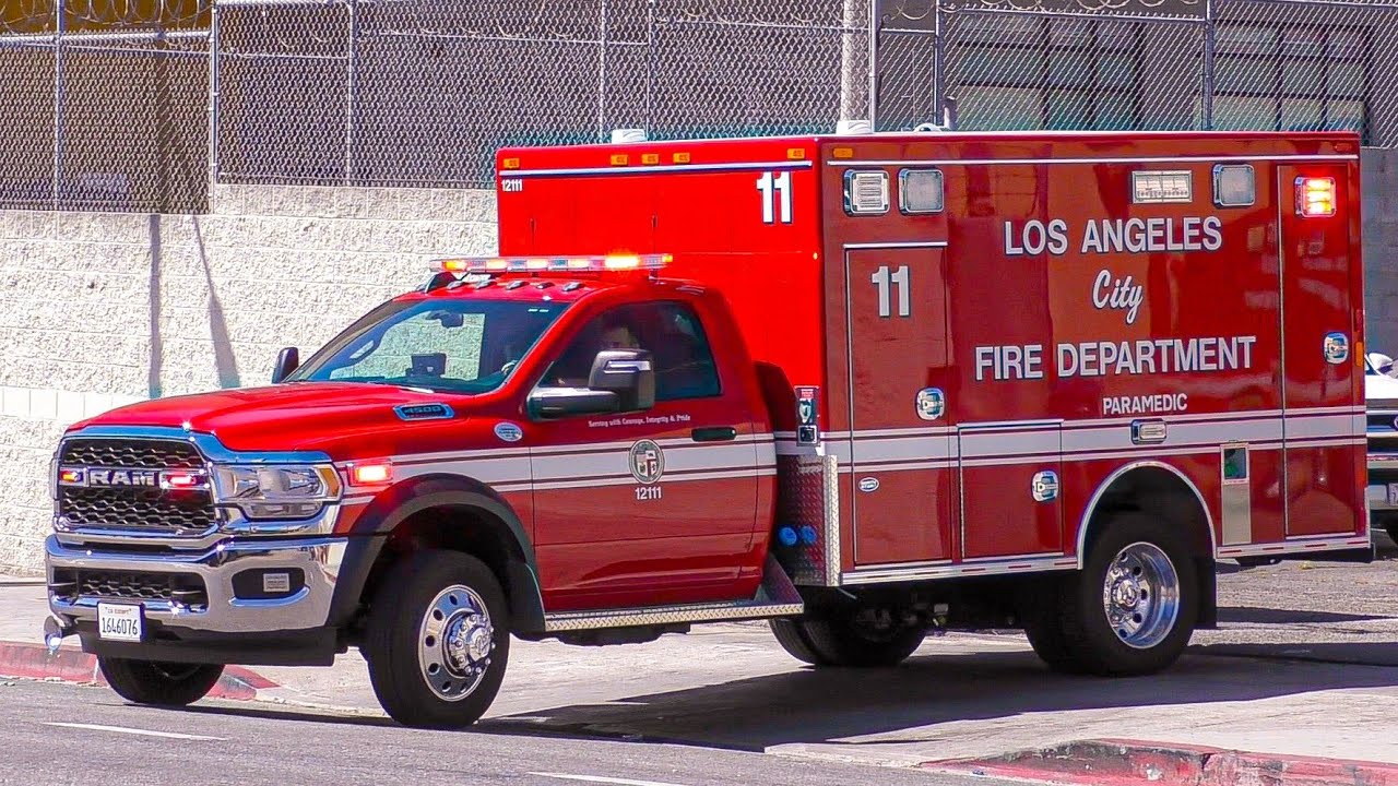 LAFD *BRAND NEW* Rescue 11, Fast Response 11, Engine 11, & Rescue 811 ...
