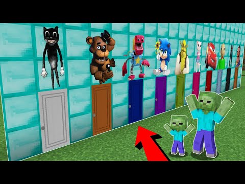 YANLIŞ KORKUNÇ ELMAS KAPIYI SEÇERSEN ÖLÜRSÜN! 😱 - Minecraft