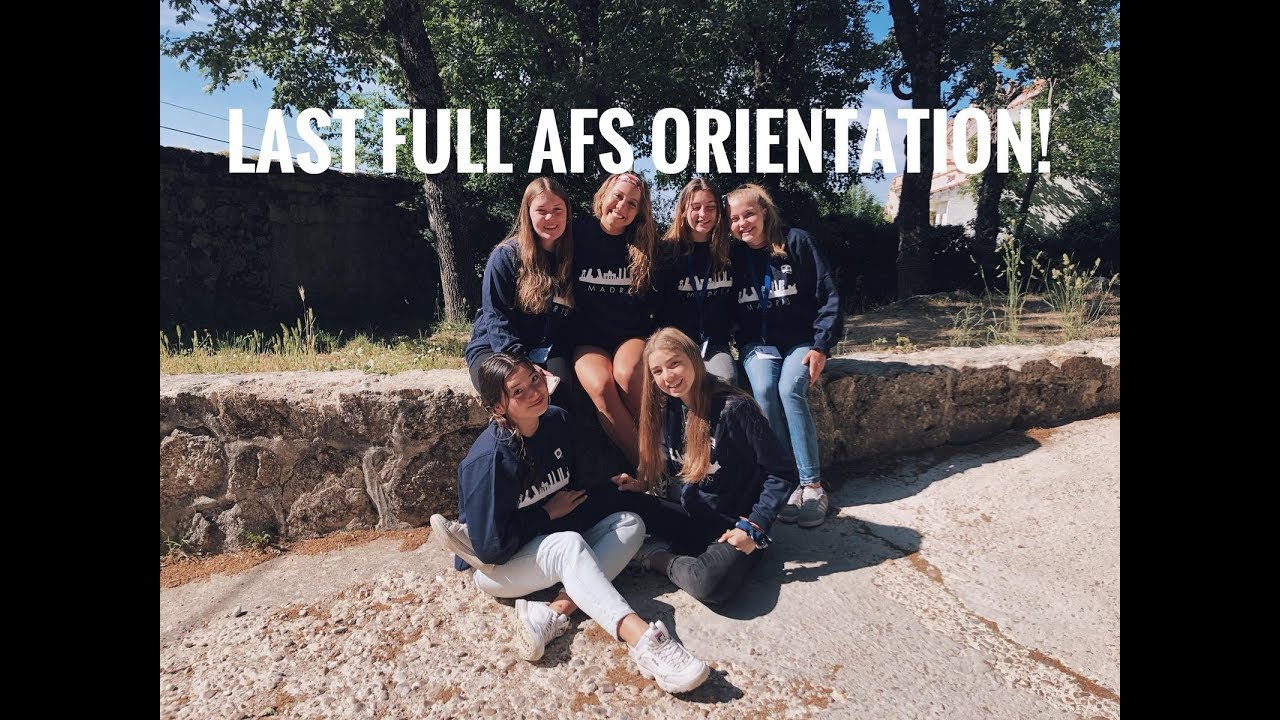 Our Last, Full AFS Orientation // AFS Exchange Year - YouTube