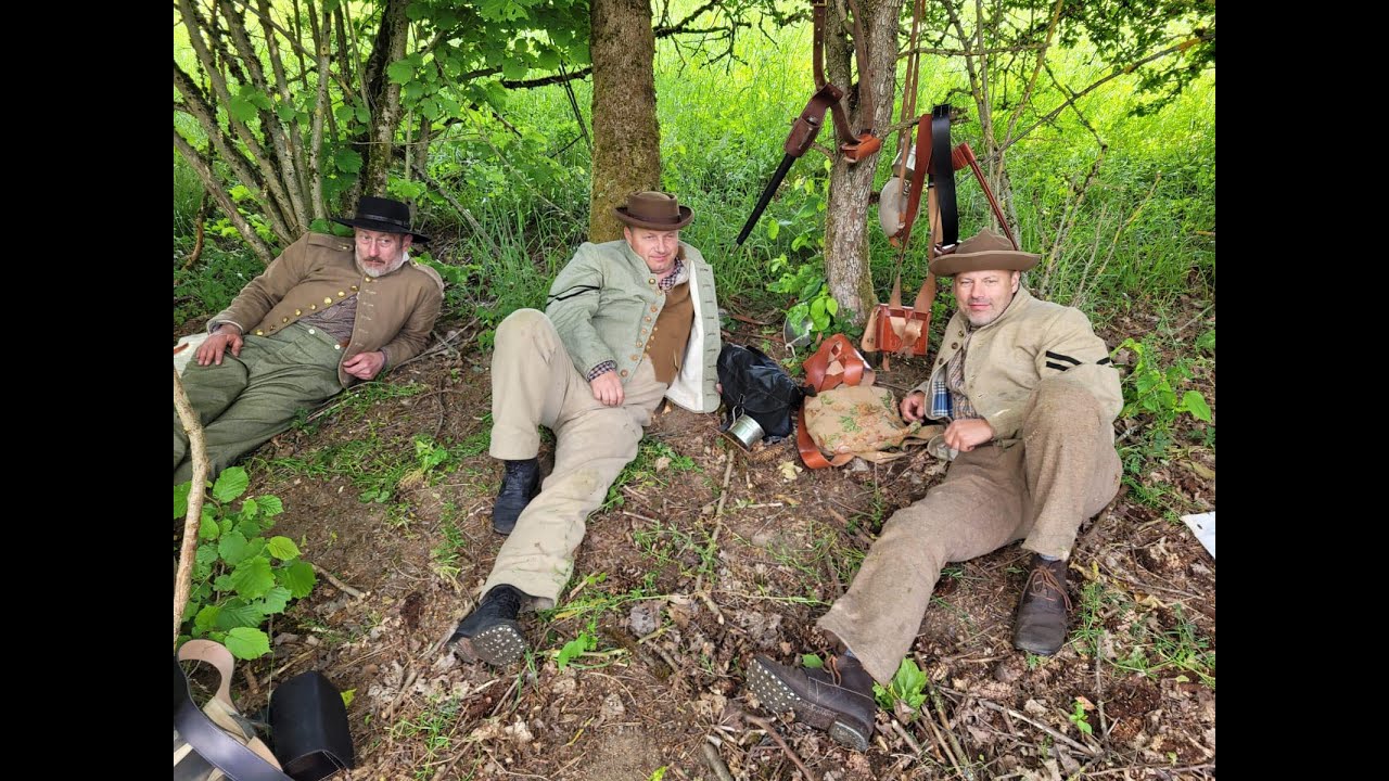 44th Alabama regiment, Walldürn, květen 2022, Czech reenactors - YouTube