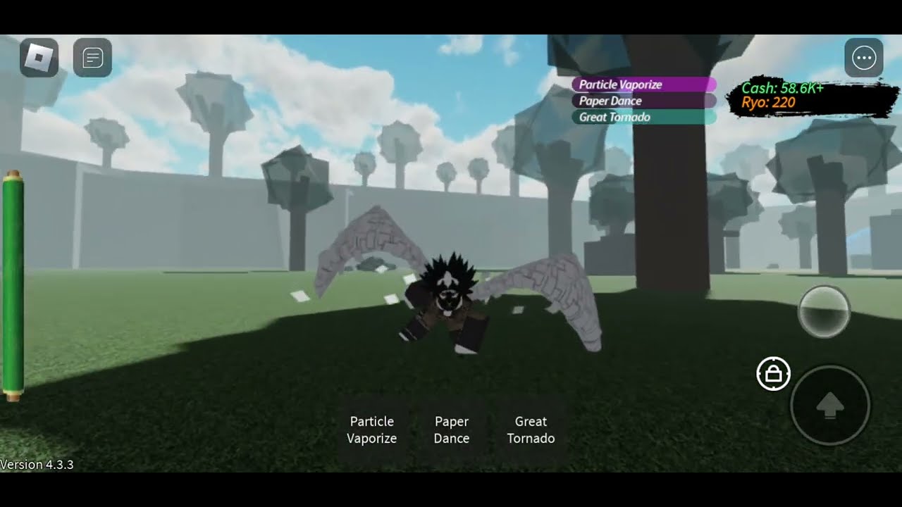 Ninja Tycoon Combo "Vaporizing Wind" - YouTube