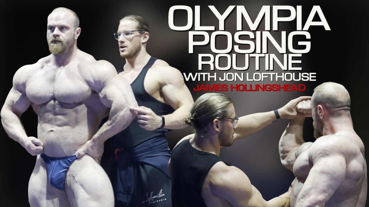 Olympia Posing with Classic Pro Jon Lofthouse - YouTube