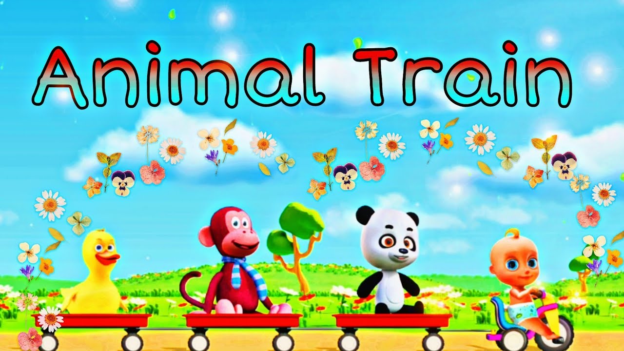 Wild Animal Express | Kids & Cartoon Videos For Children - YouTube