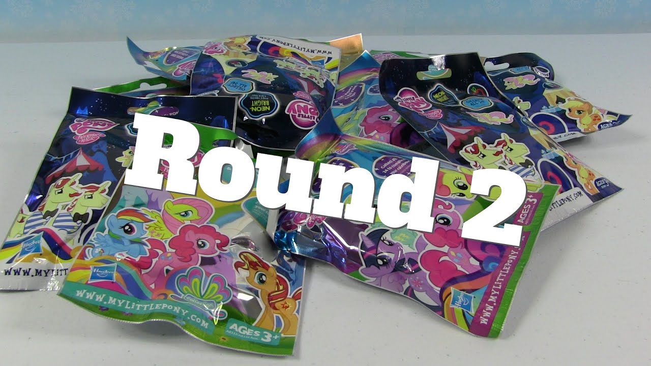 My Little Pony Wave 8 10 11 Blind Bag Opening Round 2 Palooza MLP - YouTube