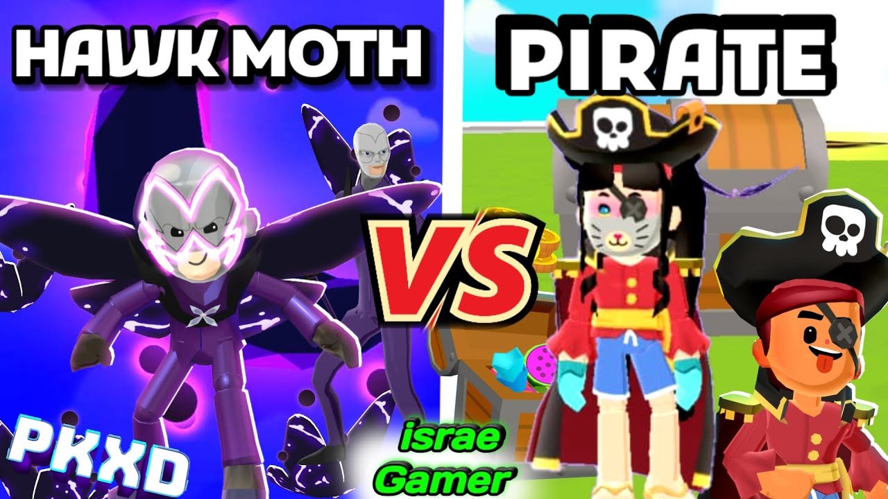 PIRATE VS HAWK MOTH IN PK XD😱!WHO WINS??🤫🏴‍☠️⚔ - YouTube