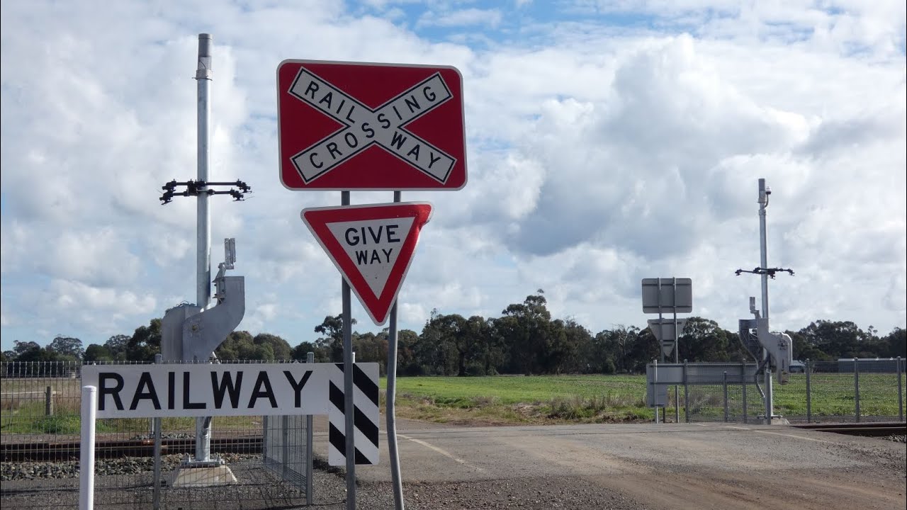 Cemetery Road Level Crossing Boom Gate Upgrade Progress | Nagambie, VIC ...