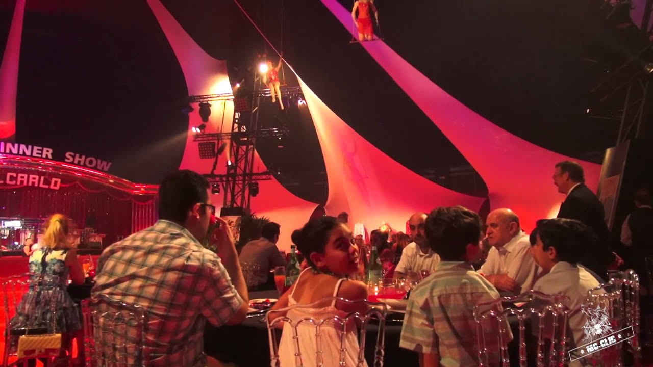 Welcome to the Circus Dinner Show Monte-Carlo 2014 - YouTube