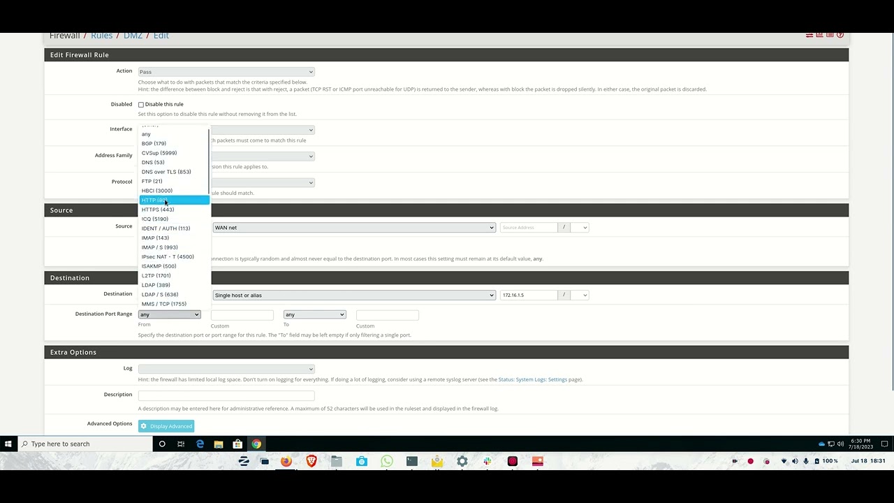 PFSense - Configuring a Perimeter Firewall - YouTube
