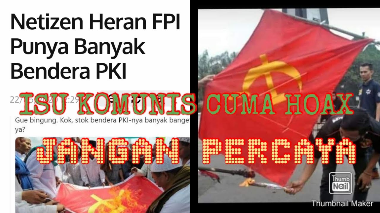 Dari mana FPI menemukan bendera PKI? ini penjelasannya. - YouTube