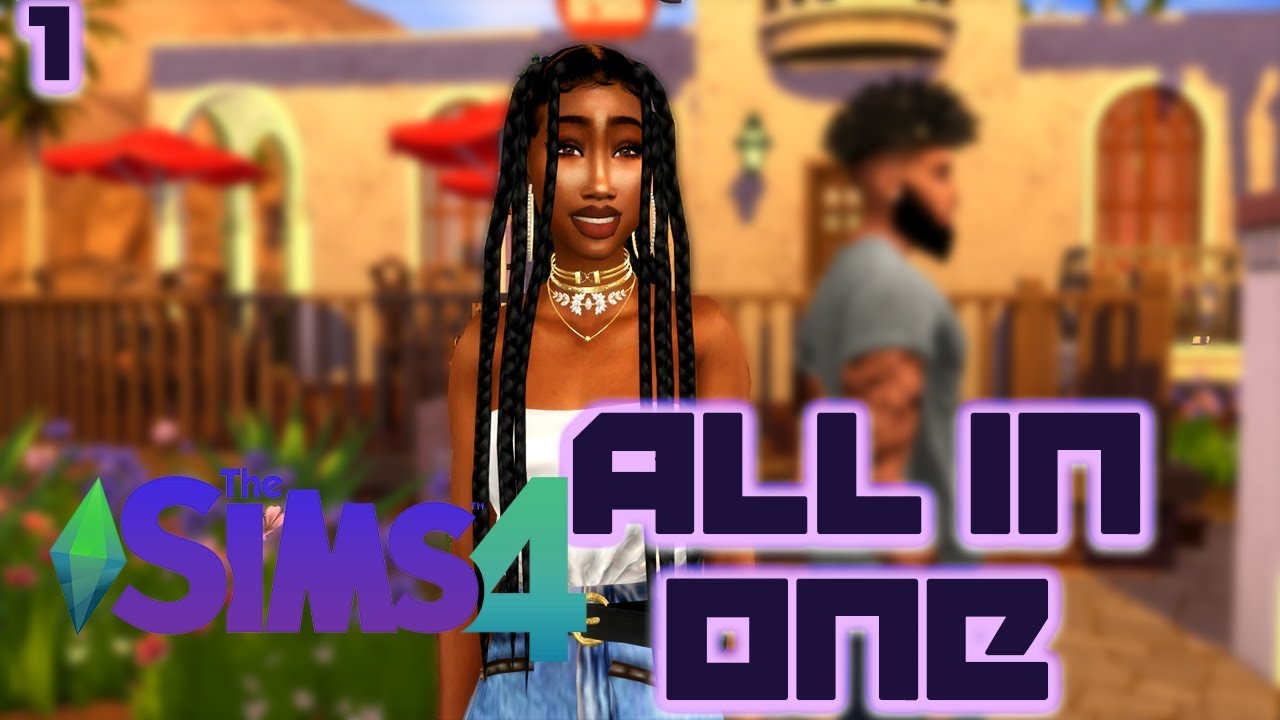 SIMS 4|ALL IN ONE CHALLENGE| EP1- DONNNNNNNN 😍🧔😻 - YouTube