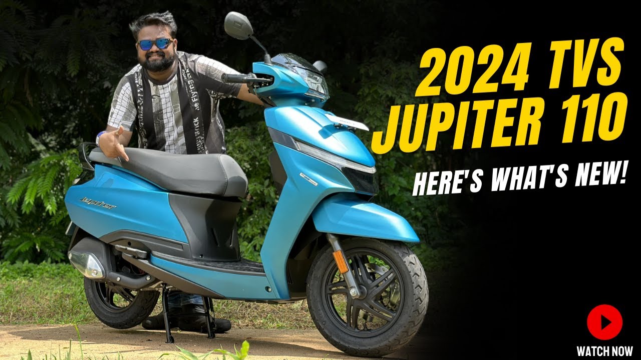 2024 TVS Jupiter | All New Design | Full Walkaround - YouTube