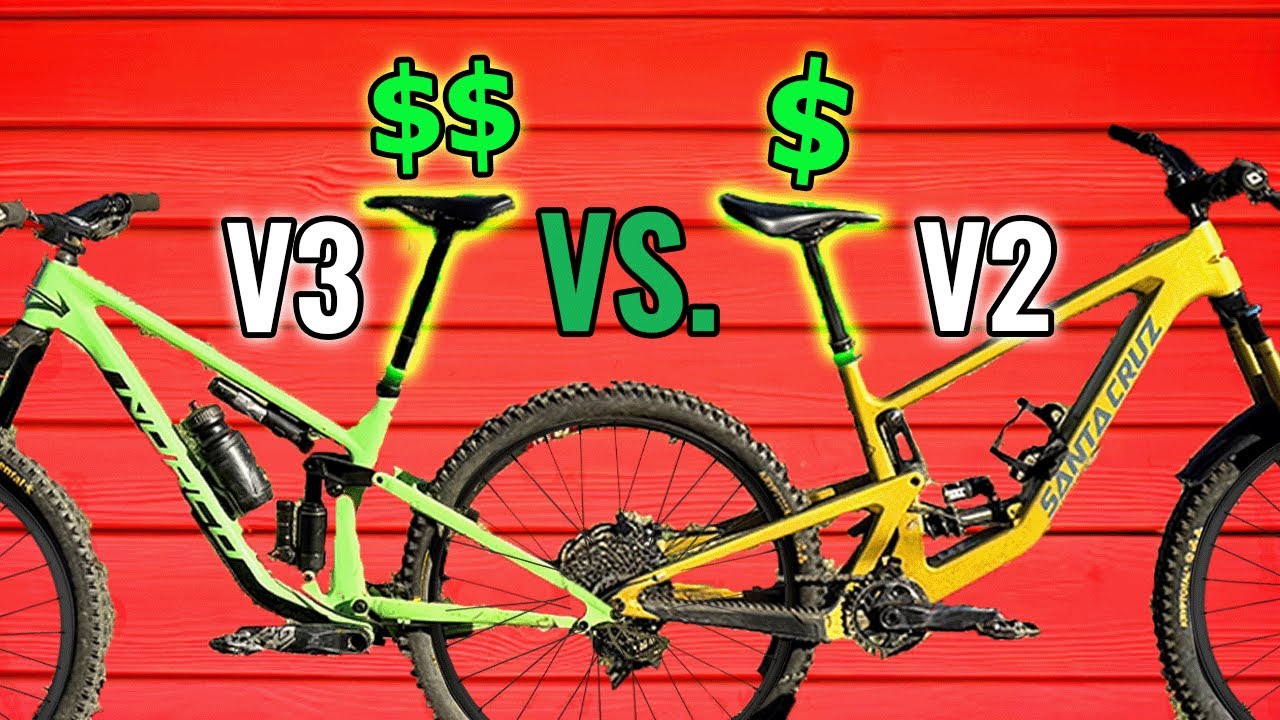 OneUp V2 vs. V3 MTB Dropper Posts – Is The All New V3 Worth It? - YouTube