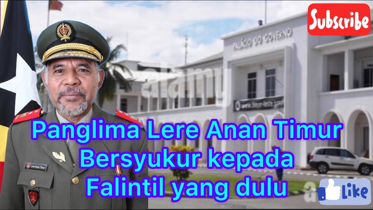 PANGLIMA GENERAL LERE ANAN TIMUR MEMBICARAKAN TENTANG FORCA ARMADAS DE ...