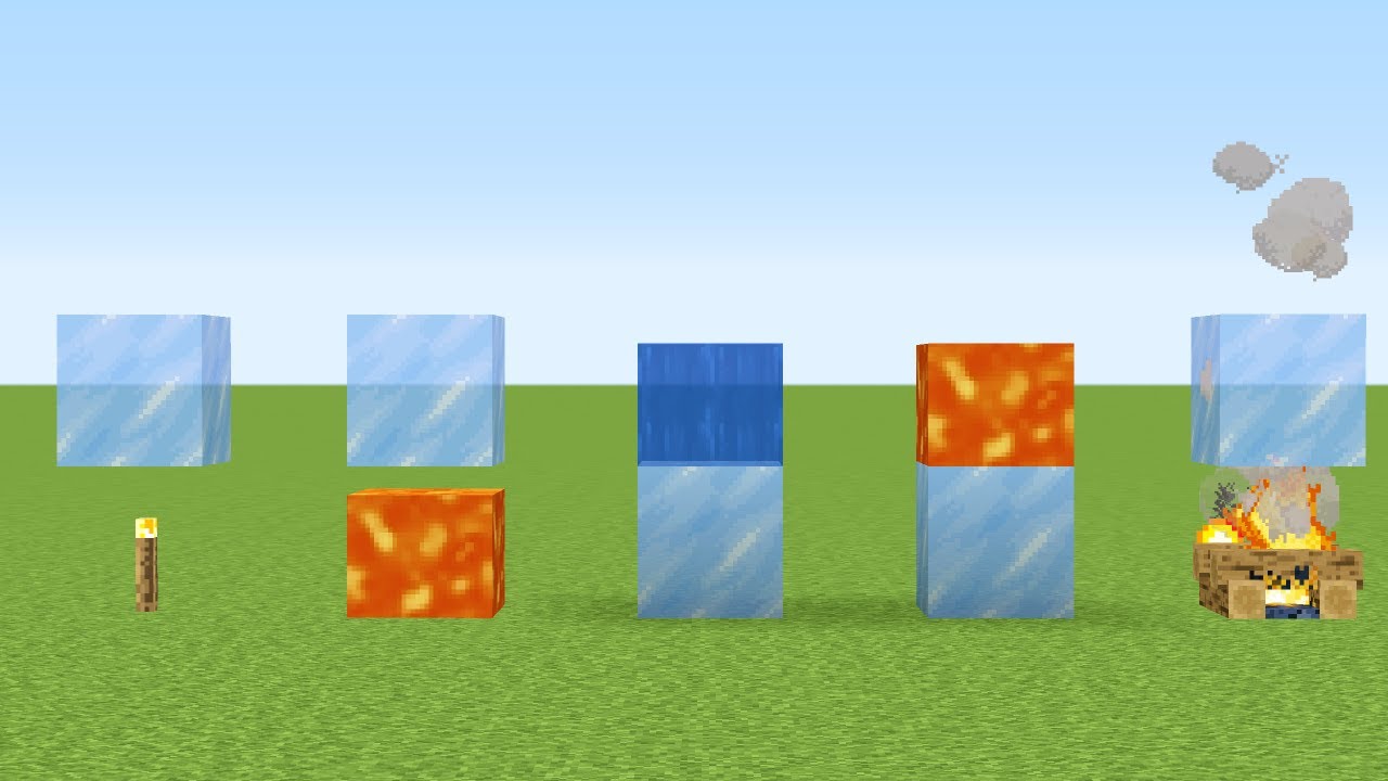 [Minecraft] Which ice melts the fastest??? - YouTube