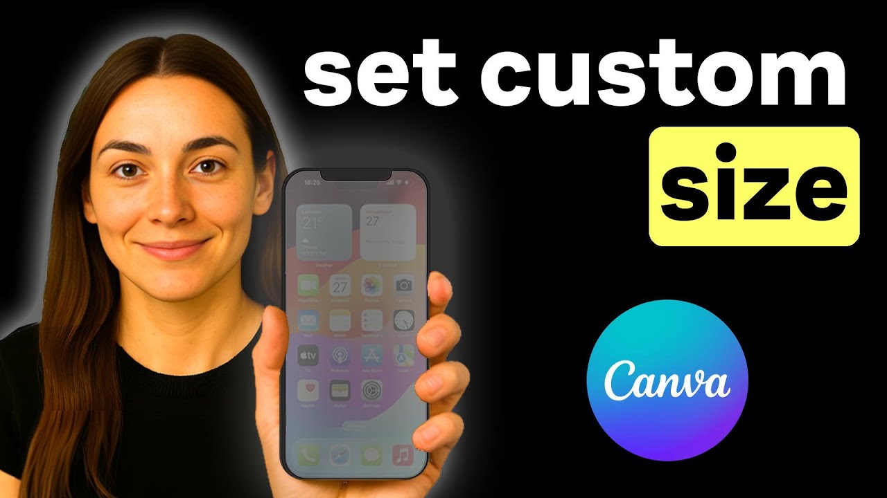 How to Set a Custom Size in Canva a Beginners Guide - YouTube