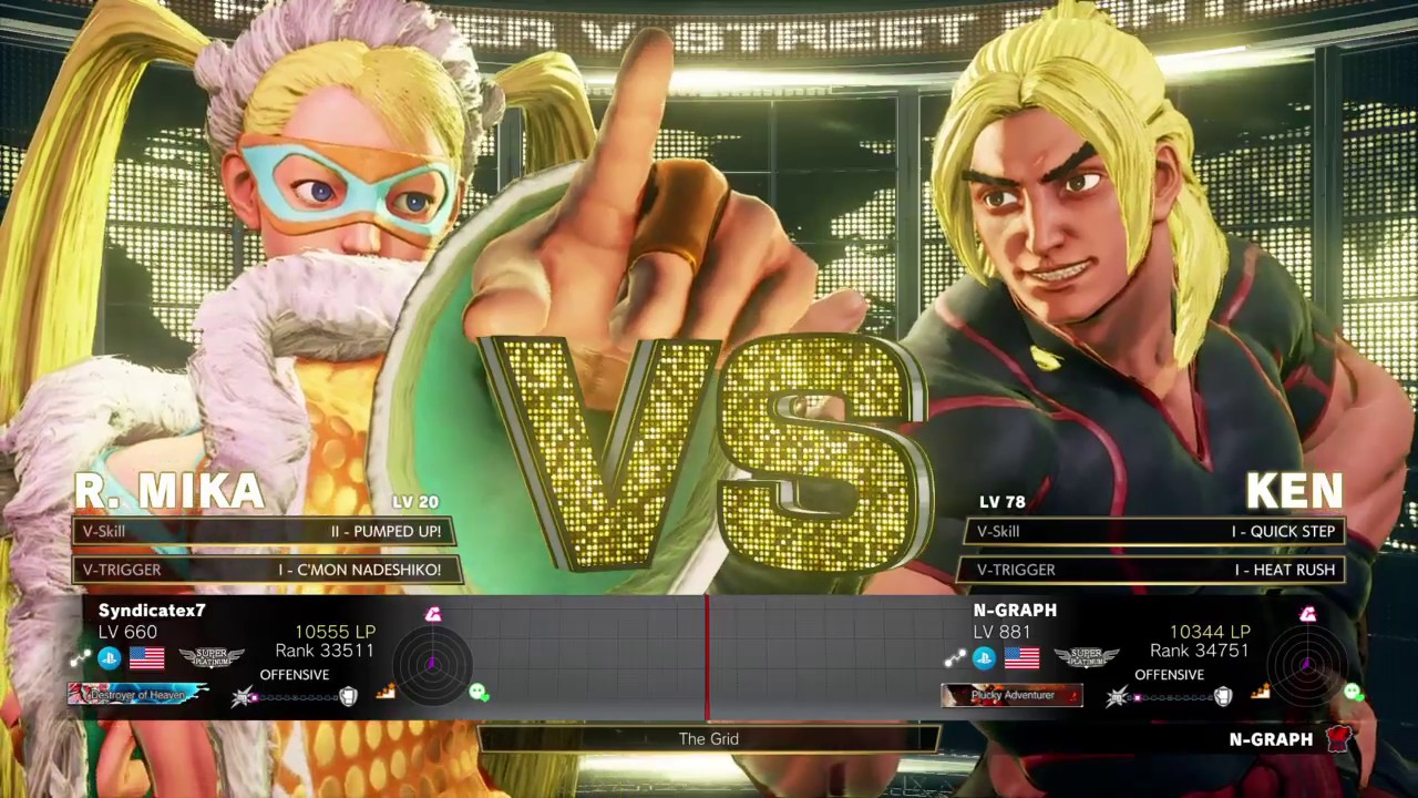 Ken vs R. Mika STREET FIGHTER V_20200225074433 #streetfighterv #sfvce # ...