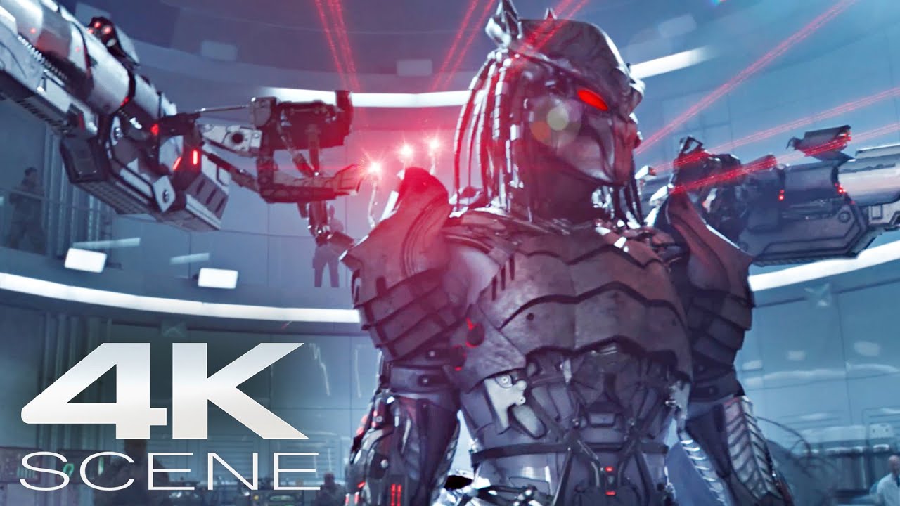 The Predator Unleashes Killer Suit (4K Blu-ray) Ending Scene - The ...