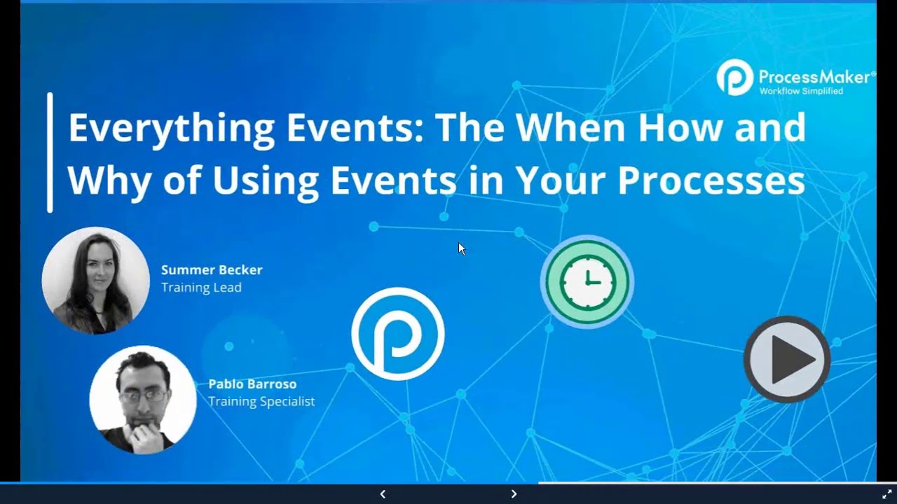 Webinar: Everything Events The When, How and Why of Using Events in ...