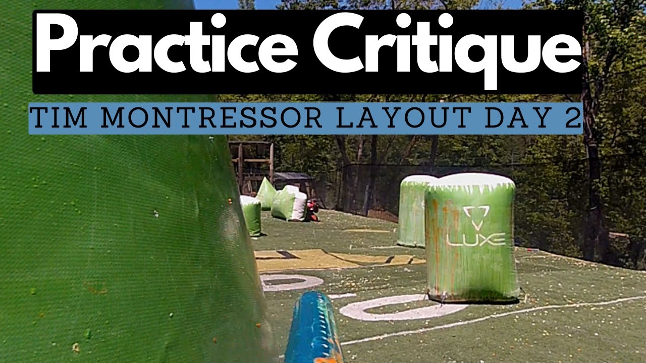 Practice Critique Tim Montressor layout day 2 - YouTube