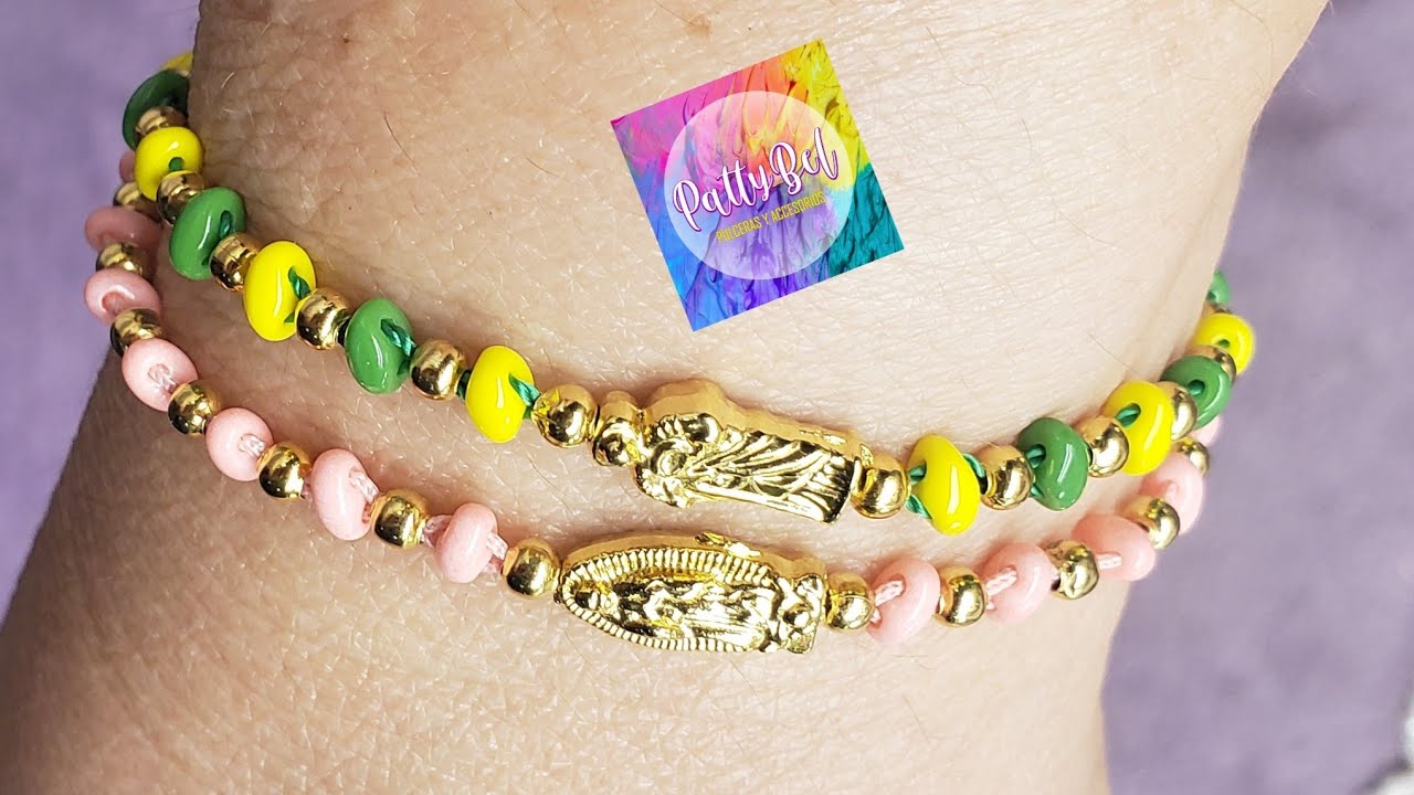 Pulsera de San Judas Tadeo 💚💛 - YouTube