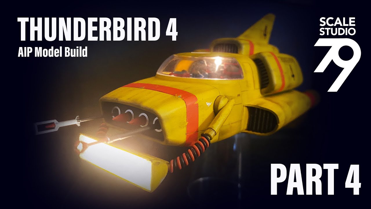 AIP 1:48 Thunderbird 4 Model Build - Part Four - YouTube