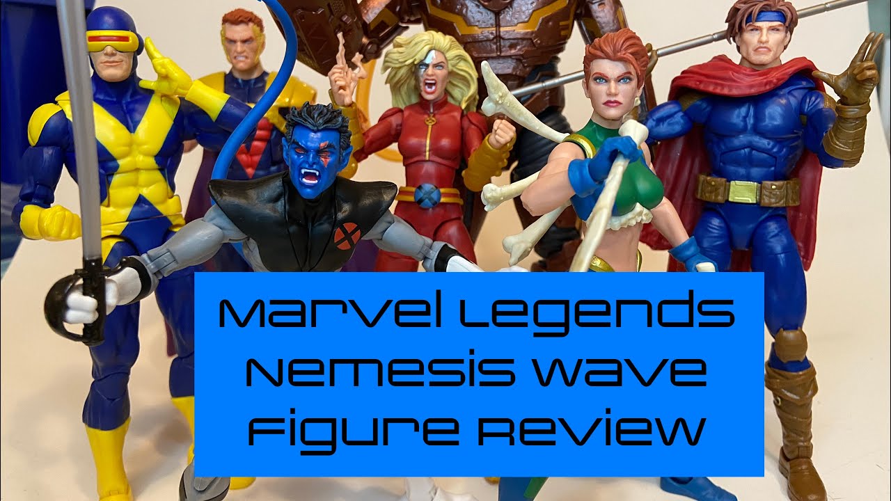 Marvel Legends Nemesis Wave action figure review - YouTube