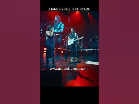 Juanes y Nelly Furtado en concierto cantando FOTOGRAFÍA y GALA Y DALÍ # ...