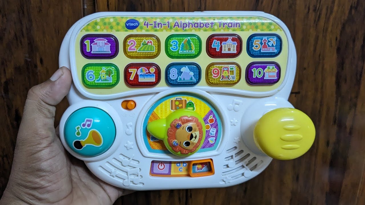 Vtech 4-in-1 Learning Letters Train - YouTube