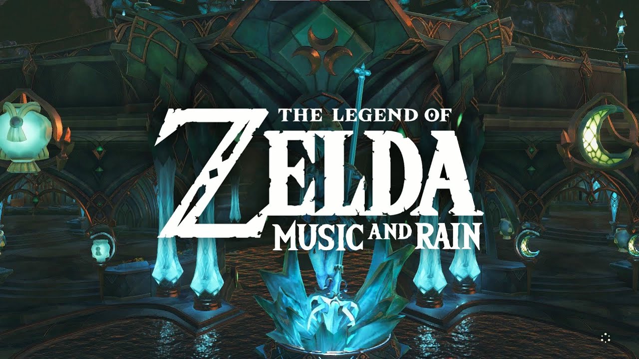 let peace gently find you.... (relaxing zelda music & rain) - YouTube