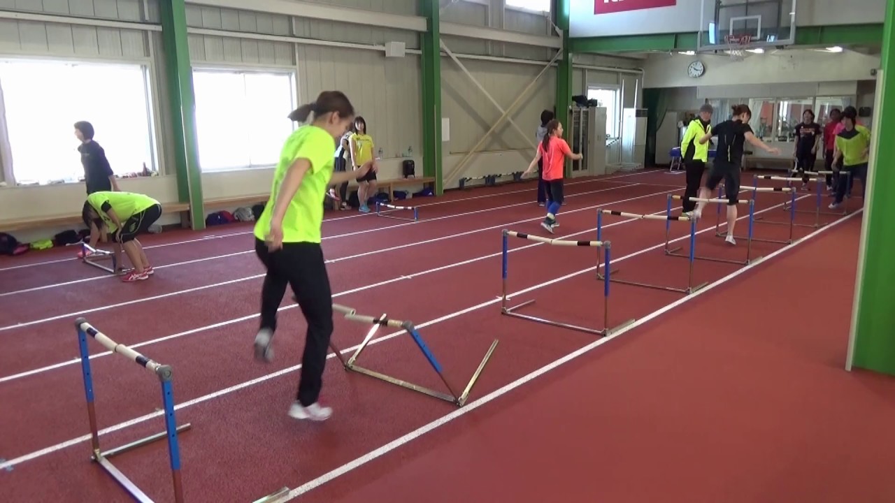 Track and Field - Flexible Hurdle Drills 3 - YouTube