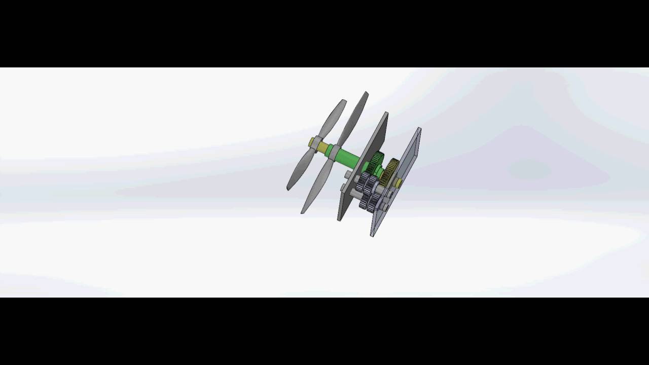 counter rotation mechanism no1 - YouTube