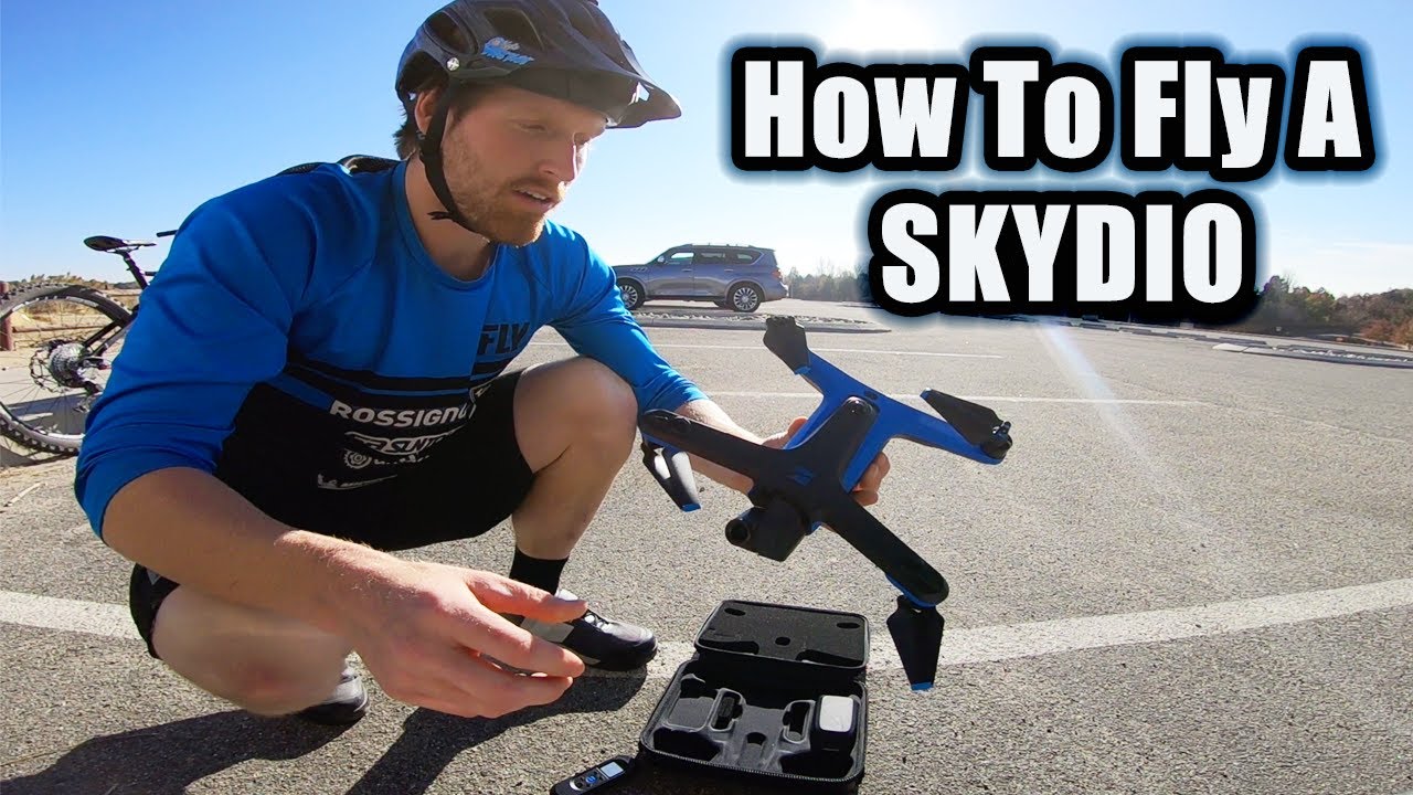 ANYONE can Fly this Drone! From Launch to Landing a full mtb ride with ...