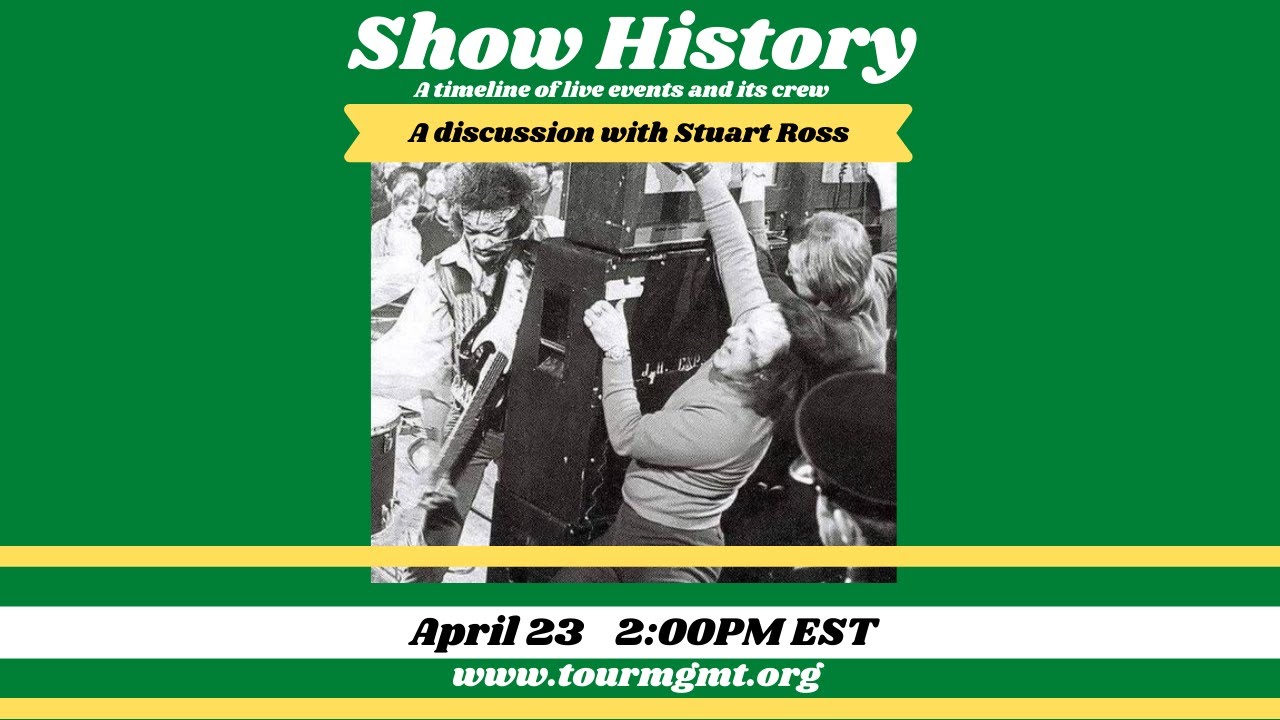 ep. 10: Tour Management 101 - The history of touring with Stuart Ross ...