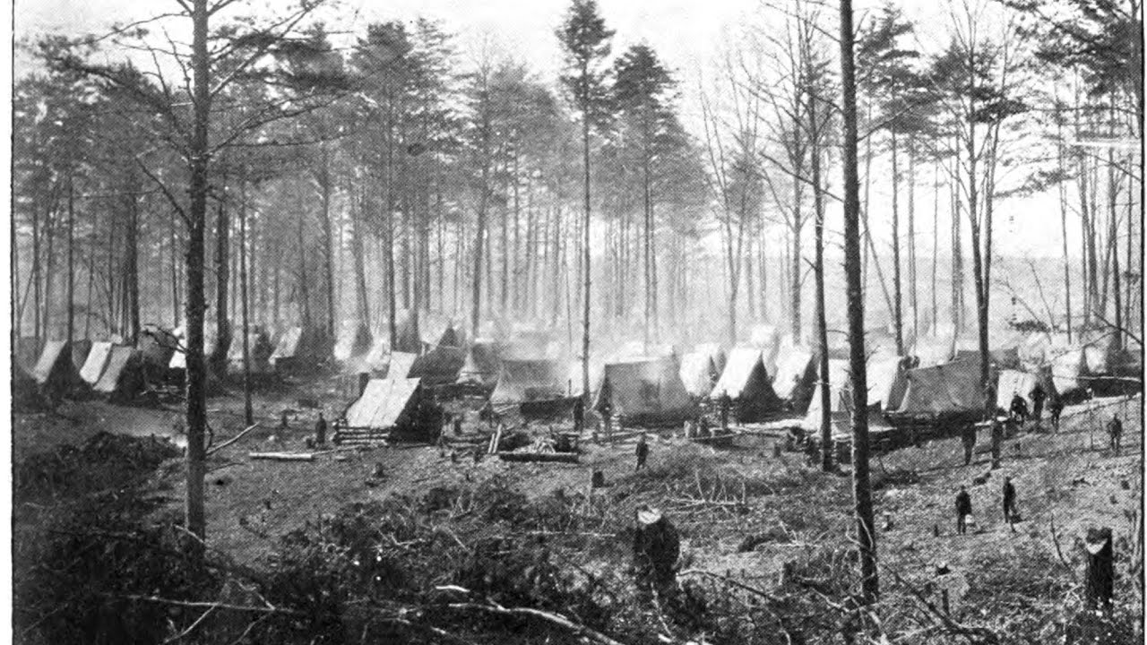 Revolutionary War Army Camp