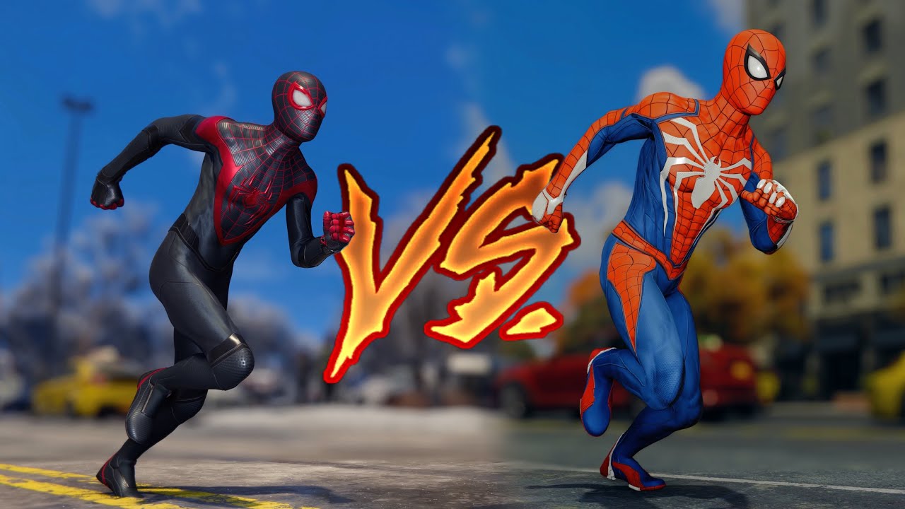Miles vs Peter | Who Runs FASTER? (Spider-Man: Remastered & Miles ...