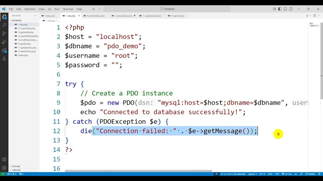 20 Session 9 PHP Data Object (PHP-Database) - YouTube