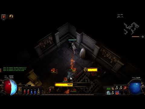 Path of Exile Heist playthrough: Contract "Trial Run" - YouTube